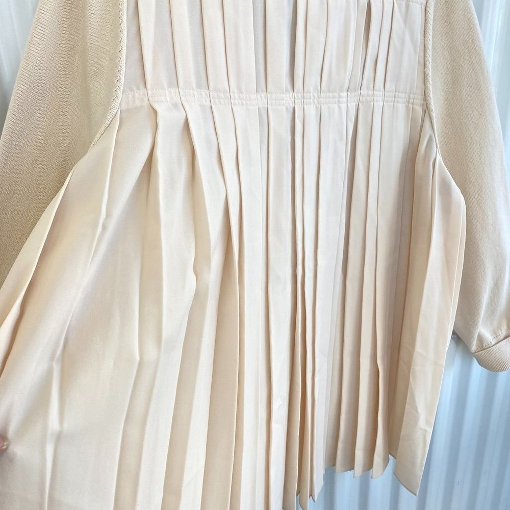 Cos Oversize Button Front, Back Pleat Cotton Ivory Ca… - Gem